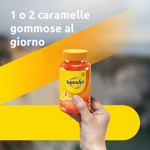 Supradyn Energy Integratore Multivitaminico 70 Caramelle Gommose